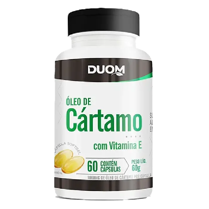 OLEO DE CARTAMO VIT E 1000MG 60CAPS DUOM - Catálogo ARZMED